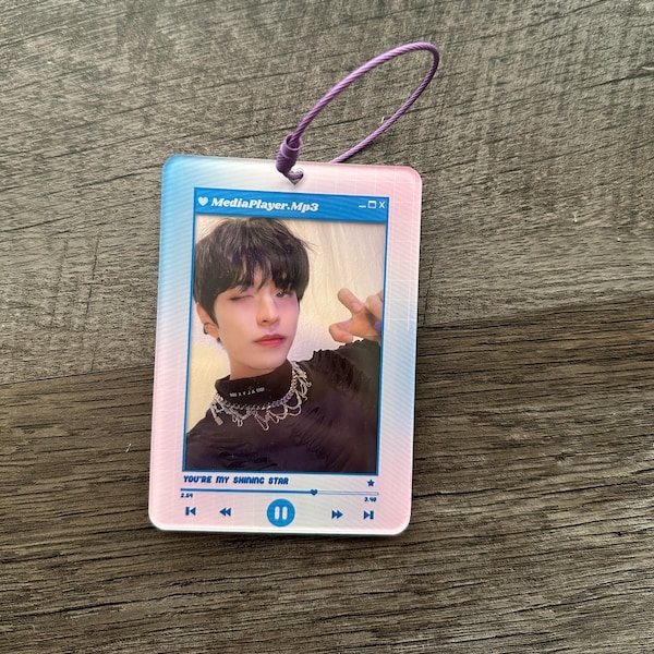 Soft Yk2 Kpop Acrylic Photocard Holder PRE ORDER!* - Etsy