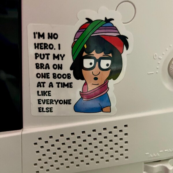 Bob’s Burgers Inspired GENE BELCHER Water Resistant Vinyl Sticker - Etsy