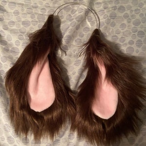 Space Galaxy Wolf Husky Fox Ears Cosplay Faux Fur Celestial Faux Fur ...