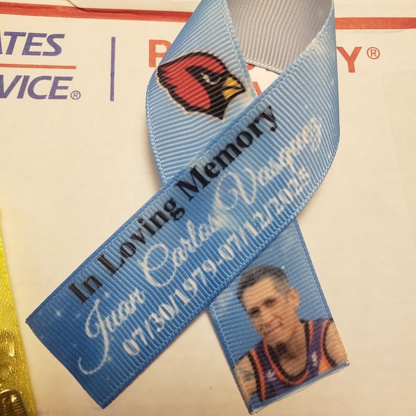 Memorial Ribbon, Personal Memorial Ribbons, Awareness Robbins, Custom ...