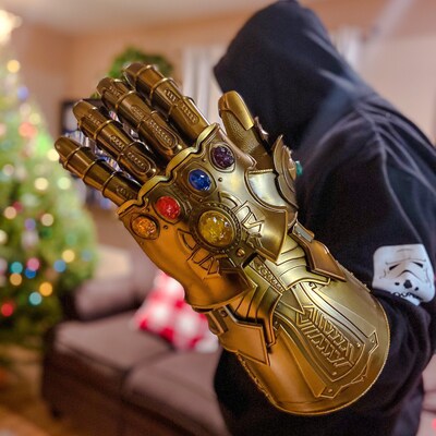 Thanos Infinity Gauntlet Full Metal 1:1 Wearable Cosplay Infinity ...