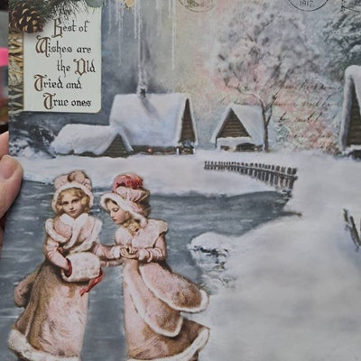 Stamperia 'home for the Holidays' 12 X 12 Paper Pad, Stamperia ...