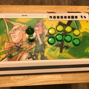 Custom Fight Stick Art file Only Does Not Include Print | Etsy