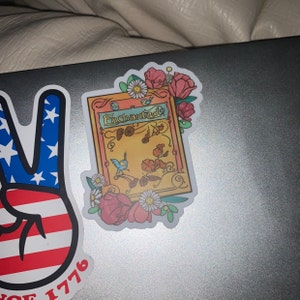 Enchanted Floral Storybook Collection Disney Laptop Stickers/ Classic ...