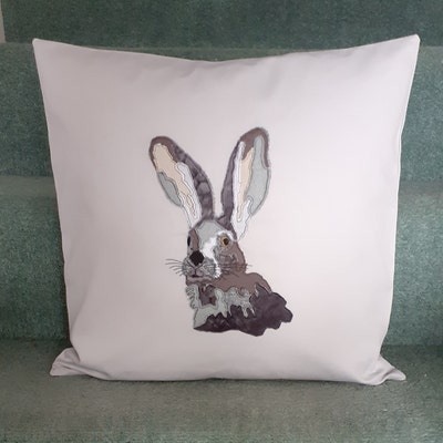 Raw Edge Applique 'hare' - Etsy