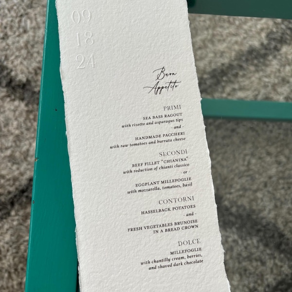 Wedding Seating Chart-deckled Paper Seating List printed - Etsy