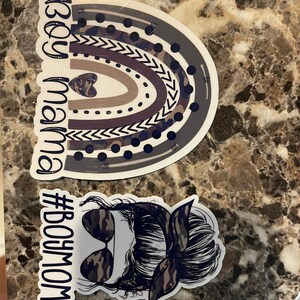 Girl Mama Rainbow Sticker | Etsy