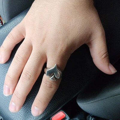 MISTER .45 the Grin Sterling Silver Ring Skull Ring Biker Ring ...