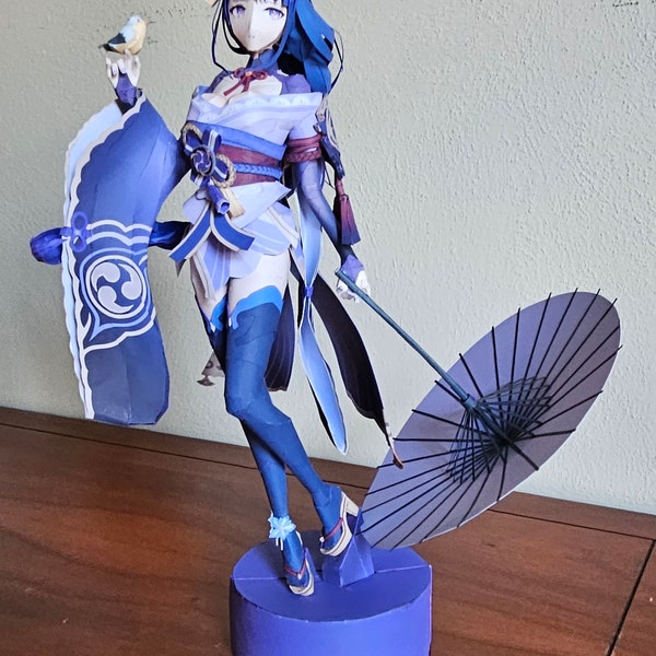 Honkai Star Rail; Ruan Mei, Papercraft Figure, Digital, PDF Template ...