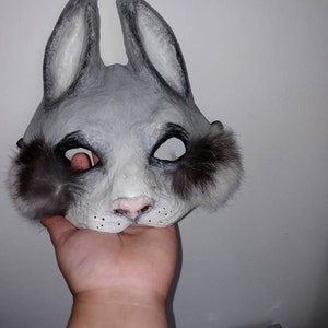 Mouse Mask Rat Mask Funny Mouse Mask Paper Mache Mask - Etsy