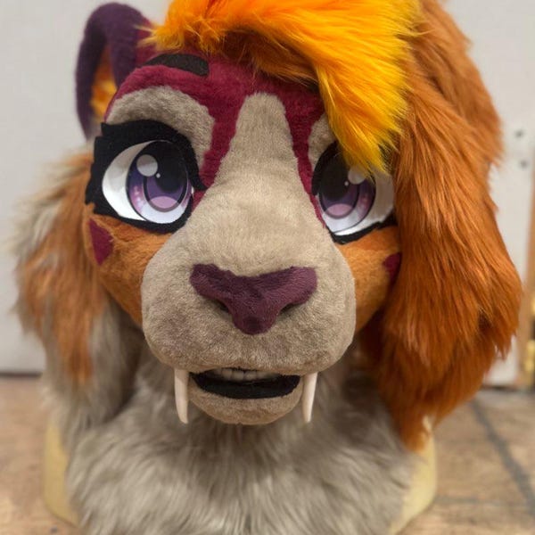 Fursuit Hair Bangs Sewing Pattern - Layered Style 11 Pieces PDF With ...