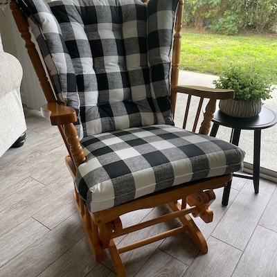 Wingback Rocker Replacement Cushions / Canadian Rocker Cushions ...