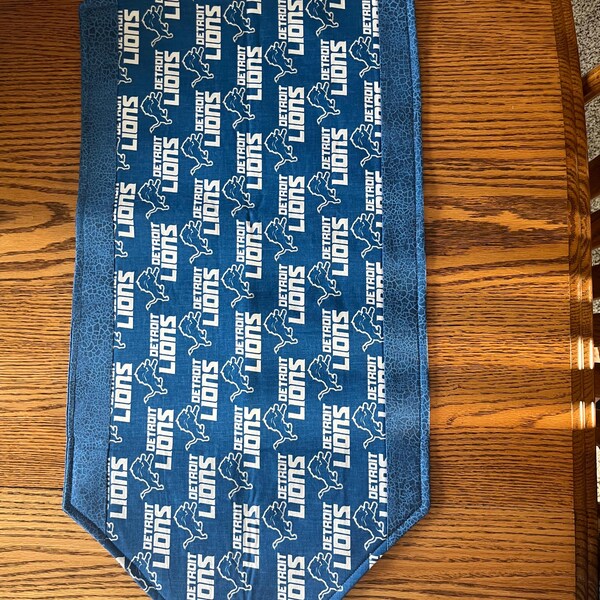 Detroit Lions Cotton Fabric 100% Cotton Ships in 1 Business Day Smaller ...