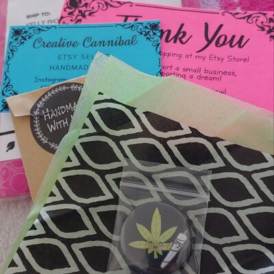 Best Buds Pot Leaf Joint Pin - Etsy