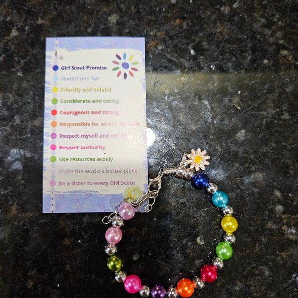 Scout Law Bracelet Activity Kit - Daisy Girl Scouts Bracelet - Brownies ...