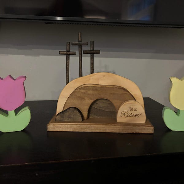 Empty Tomb Display / Empty Tomb Easter Decor Easter Creche Easter ...