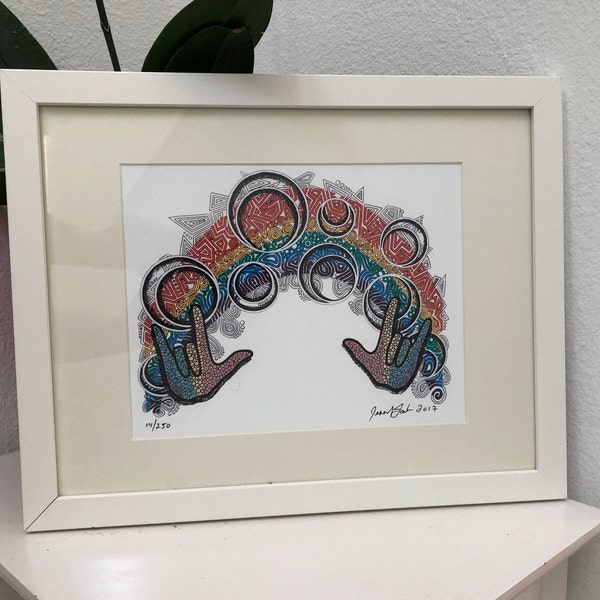 ILY Rainbow - Etsy