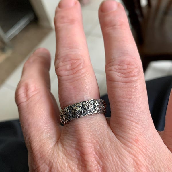 Saint Raphael Archangel Ring, Caduceus Shield Spear Christian Jewelry ...