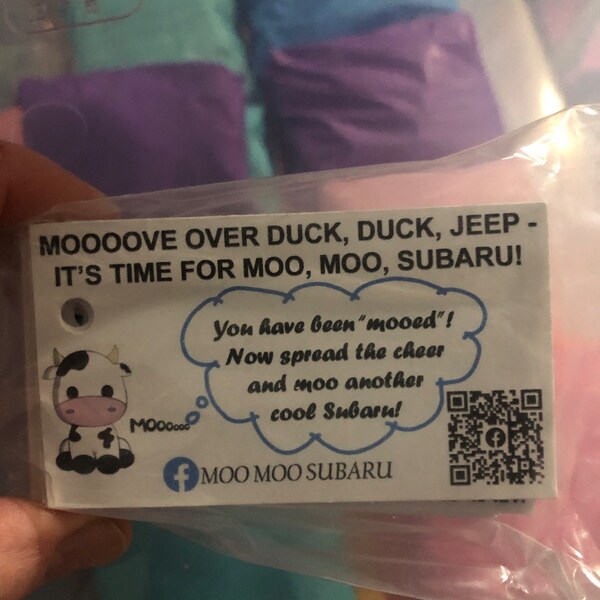 Moo Moo Subaru Starter Pack - Etsy