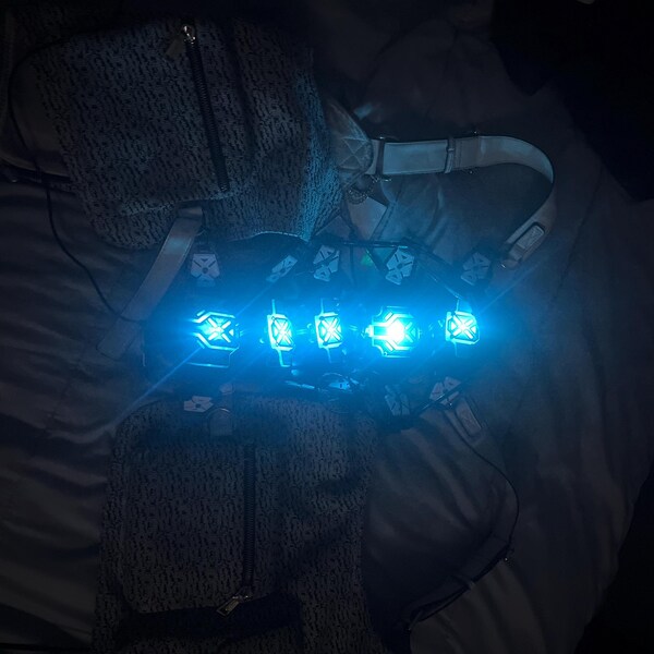 AUGMENT // V2 Cyberpunk LED Gauntlets (wrist Cuff Variant) - Multiple ...