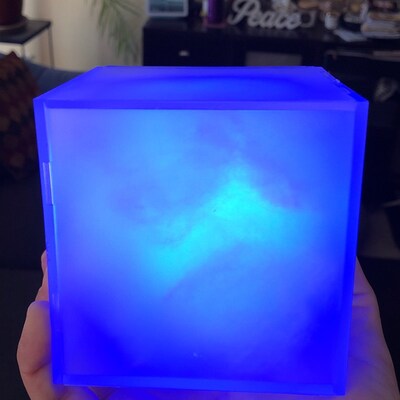 Tesseract Space Infinity Stone Container Rechargeable, Remote ...