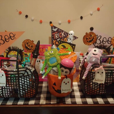 Boo Flag Printable // Boo Pennant Flag // Halloween Penant Flag // Boo ...