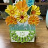 Sunshine Bouquet Card in A Box 3D SVG - Etsy