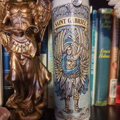 St. Michael Candle Archangel Michael Candle - Etsy