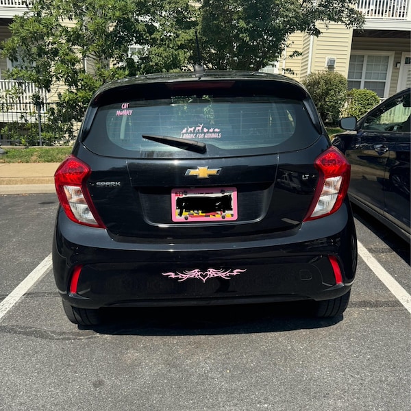 Bumper Sticker / Car Tramp Stamp / Y2K / Heart / Wings / Gothic / Vinyl ...