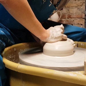 Gardener smock. Ready to ship pottery apron. Split leg apron | Etsy