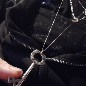 VALFREYJA Lady of the Slain Talisman in Sterling Silver Viking Rune ...