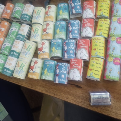 Dr. Seuss FULL SIZE Hershey Bar Wrappers - Etsy