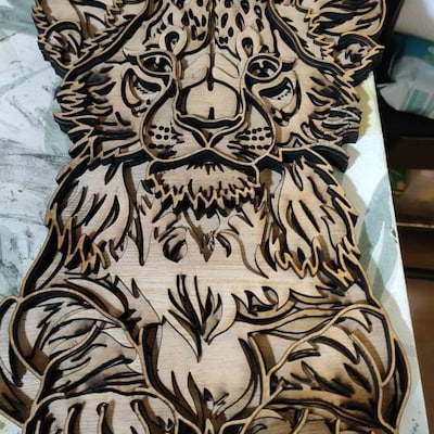 Multilayer Bird Wall Art Laser Cut File 3D Layered Bird Layered Dxf Dwg ...