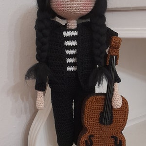 Wednesday Addams Cello Costume Only Pattern Pdf TUTORİAL ENGLİSH - Etsy