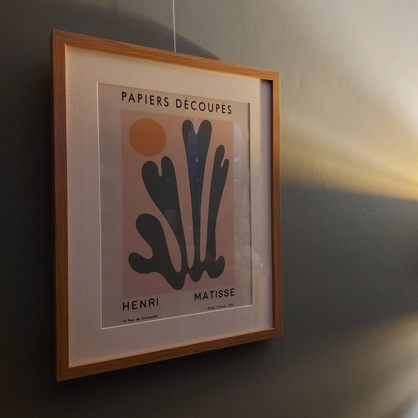 Henri Matisse Exhibition Poster, Matisse Print, Vintage Pink Art, Pop ...