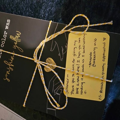 Her Favorite Color Was Sunshine Yellow Signed Poetry Book of Love Poems ...