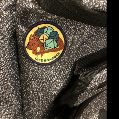 RPG Scouts: Dice Hoarder Patch - Etsy