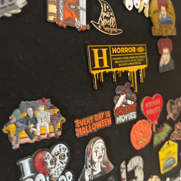 Halloween Horror Enamel Pin Slasher Movie - Etsy