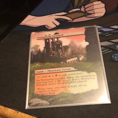 Command Tower MTG Altered Art Manipulatedmtg - Etsy