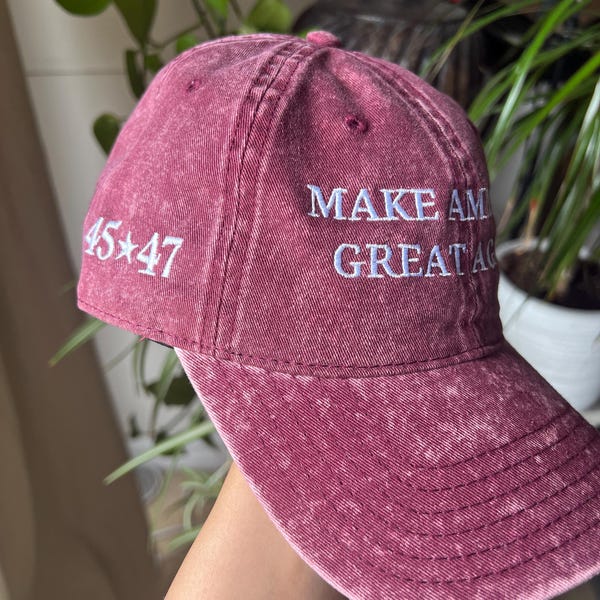 Freedom Hat Charlie Kirk Signature USA Flag Embroidered MAGA Baseball ...