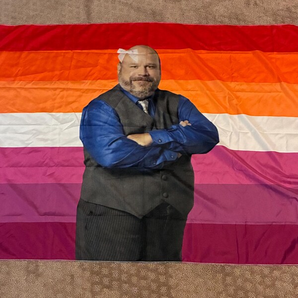 Ain't No Party Like A Diddy Party Funny Flag Tapestry, Meme Flag ...