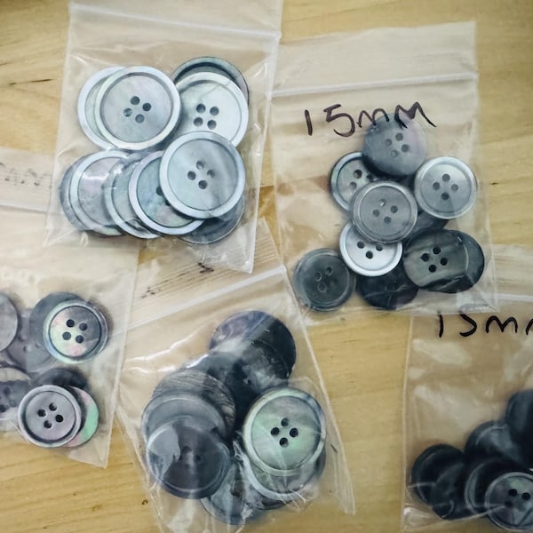 Giant Navy Blue Buttons, Giant Plastic Buttons 5cm, Extra Large Buttons ...