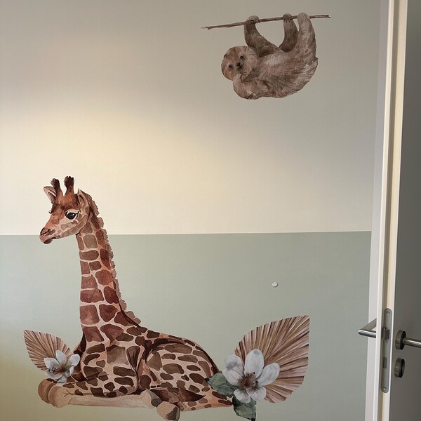 NAP NAP Wallpaper for Kids - Teddy Bear on a Cloud Wall Mural - Natural ...