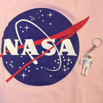 NASA Meatball Sweatshirt in Pink - Etsy