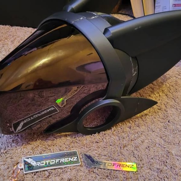 Zillionross Protogen Furry Head Helmet With Visor - Etsy