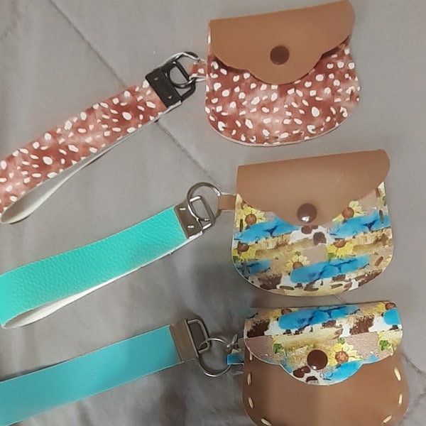 Keychain Coin and Card Wallet SVG Pattern, Card Holder Folded Pocket ...