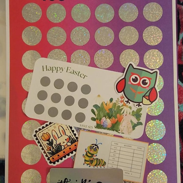 Fall Savings Challenge Scratch off Savings Scratch off Scratch and Save ...