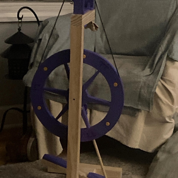 DIY Spinning Wheel Kit: Unassembled Craft Wheel - Etsy