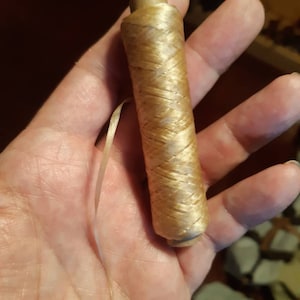 Six Spools 6 Rolls SINEW / Sinue Leather Thread Beading Crafts ...