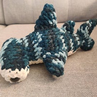 Hamilton the Great Hammerhead Shark Amigurumi Pattern Crochet - Etsy Canada